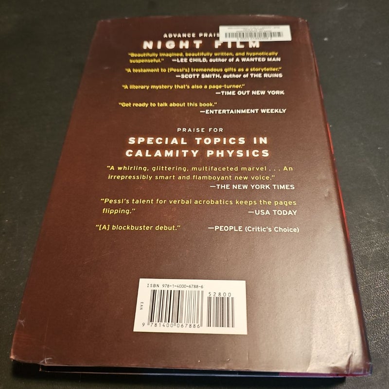 Night Film by Marisha Pessl, Hardcover | Pangobooks