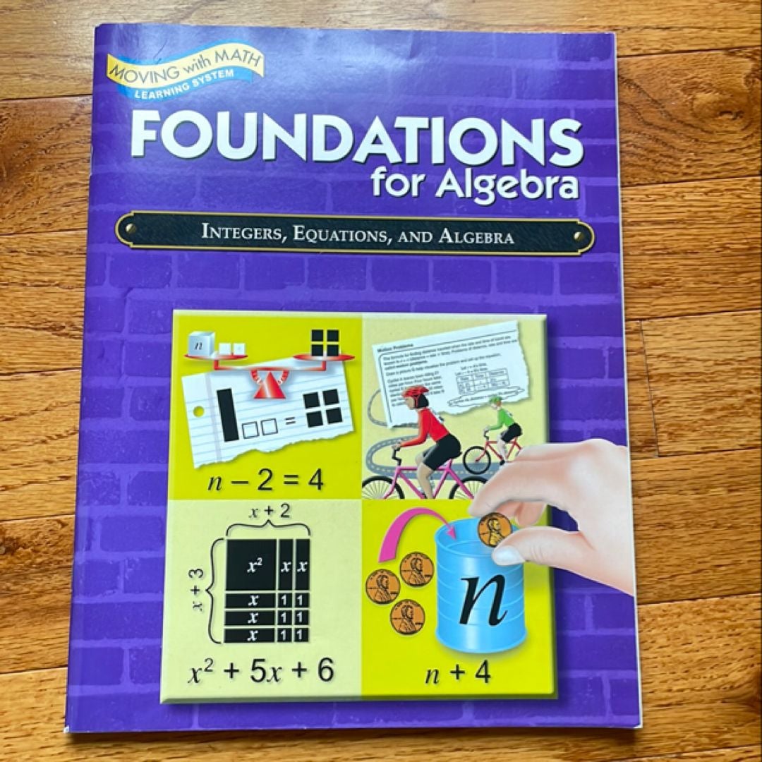 Foundations for Algebra by Moving with math Learning system, Paperback ...