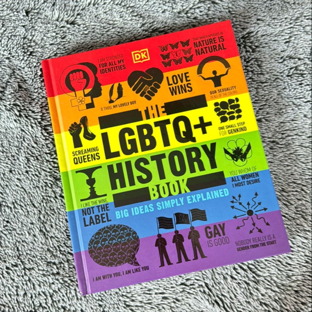 The LGBTQ + History Book by DK, Hardcover | Pangobooks