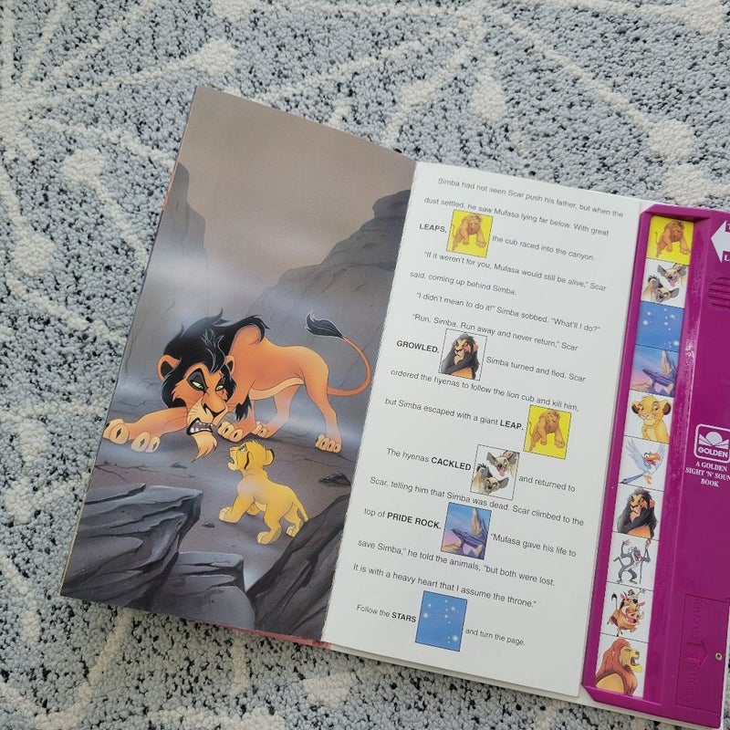Golden Books Golden Sound Story Disney's The Lion King by Adapted by ...