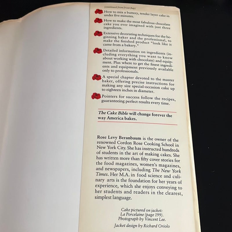 The Cake Bible by Rose Levy Beranbaum, Dean G. Bornstein