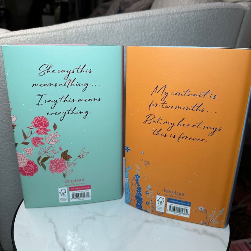 Fairyloot Chestnut springs series by Elsie silver, Hardcover | Pangobooks