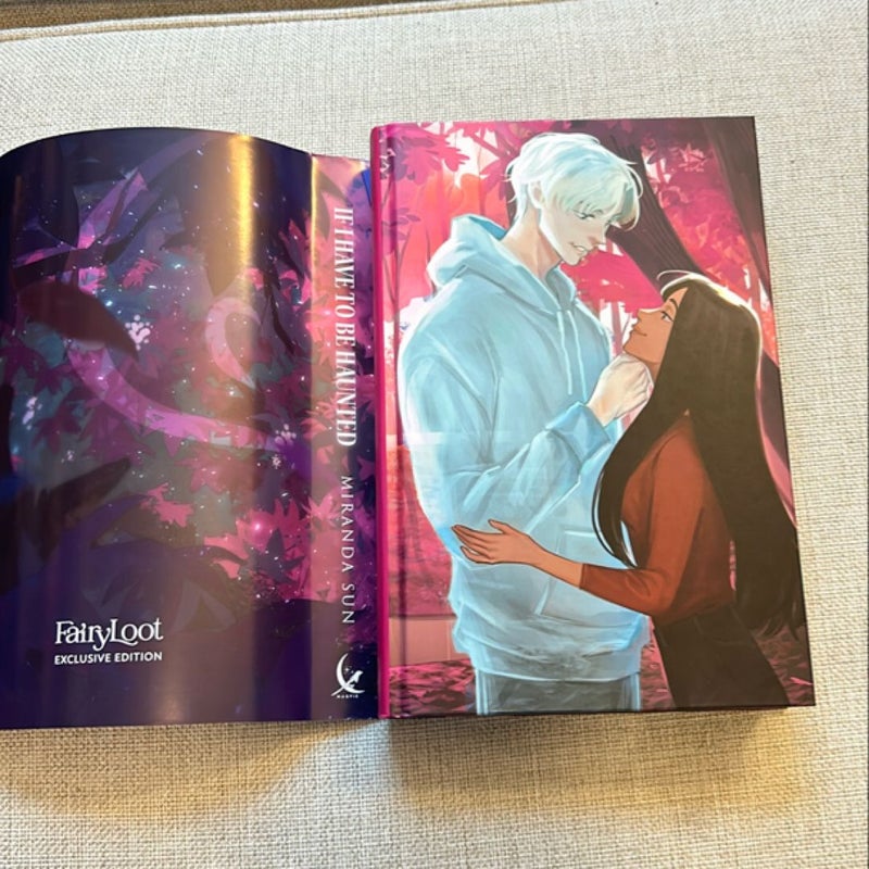 If I Have to be Haunted Fairyloot by Miranda Sun, Hardcover | Pangobooks