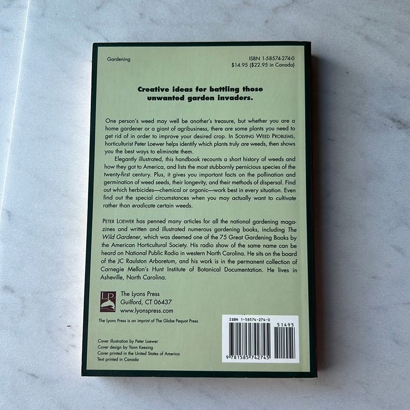 Solving Weed Problems by Peter Loewer
