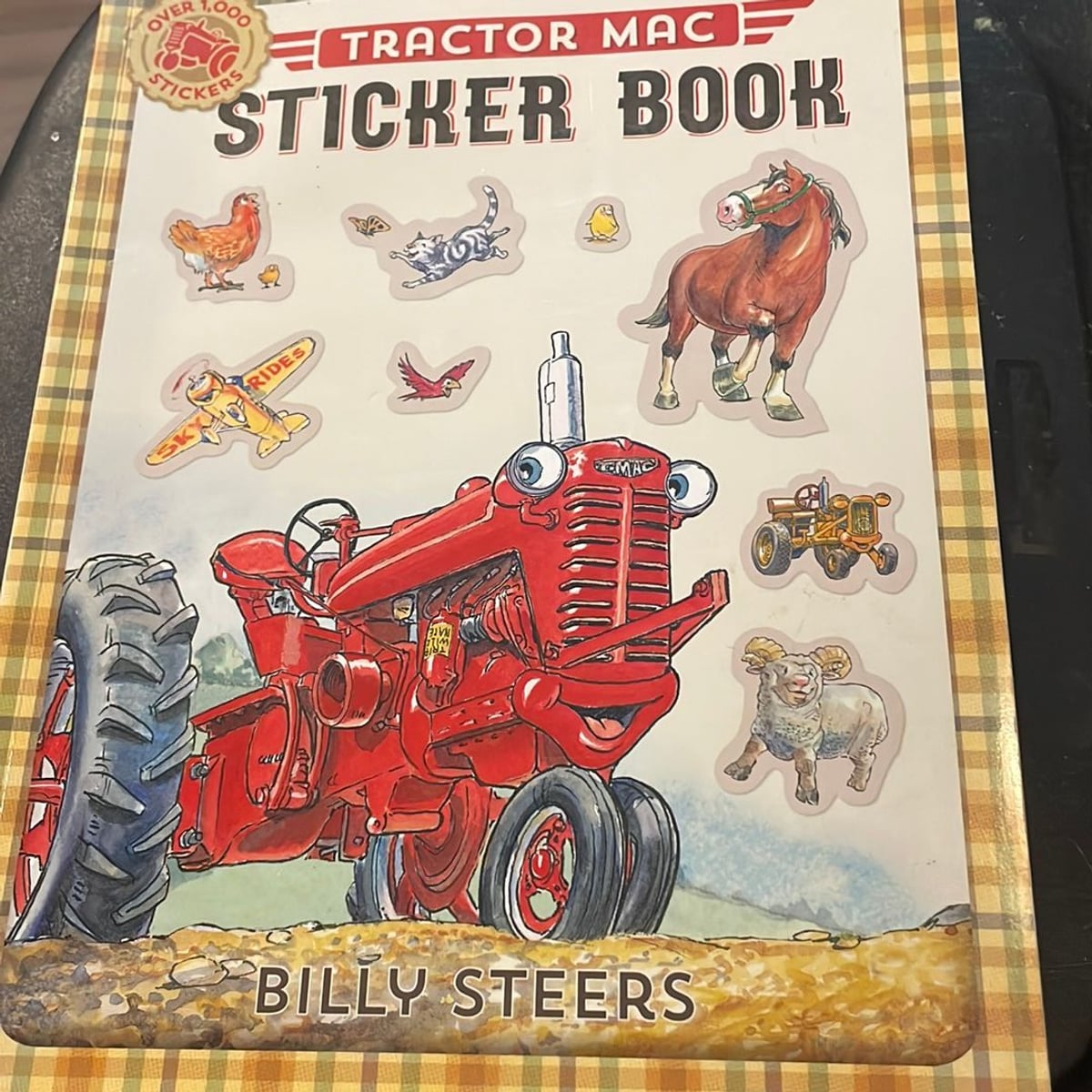 Tractor Mac Sticker Book by Billy Steers