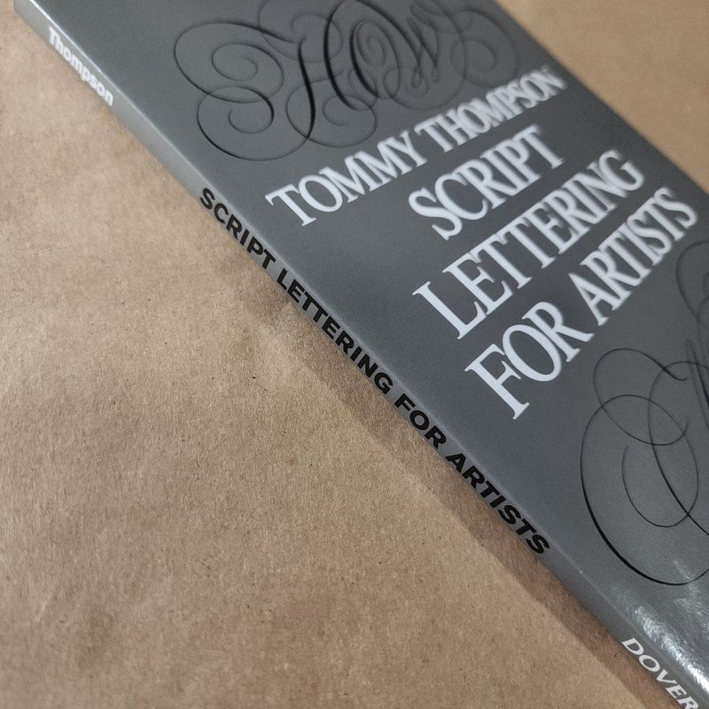 Script Lettering for Artists by Tommy Thompson, Paperback | Pangobooks