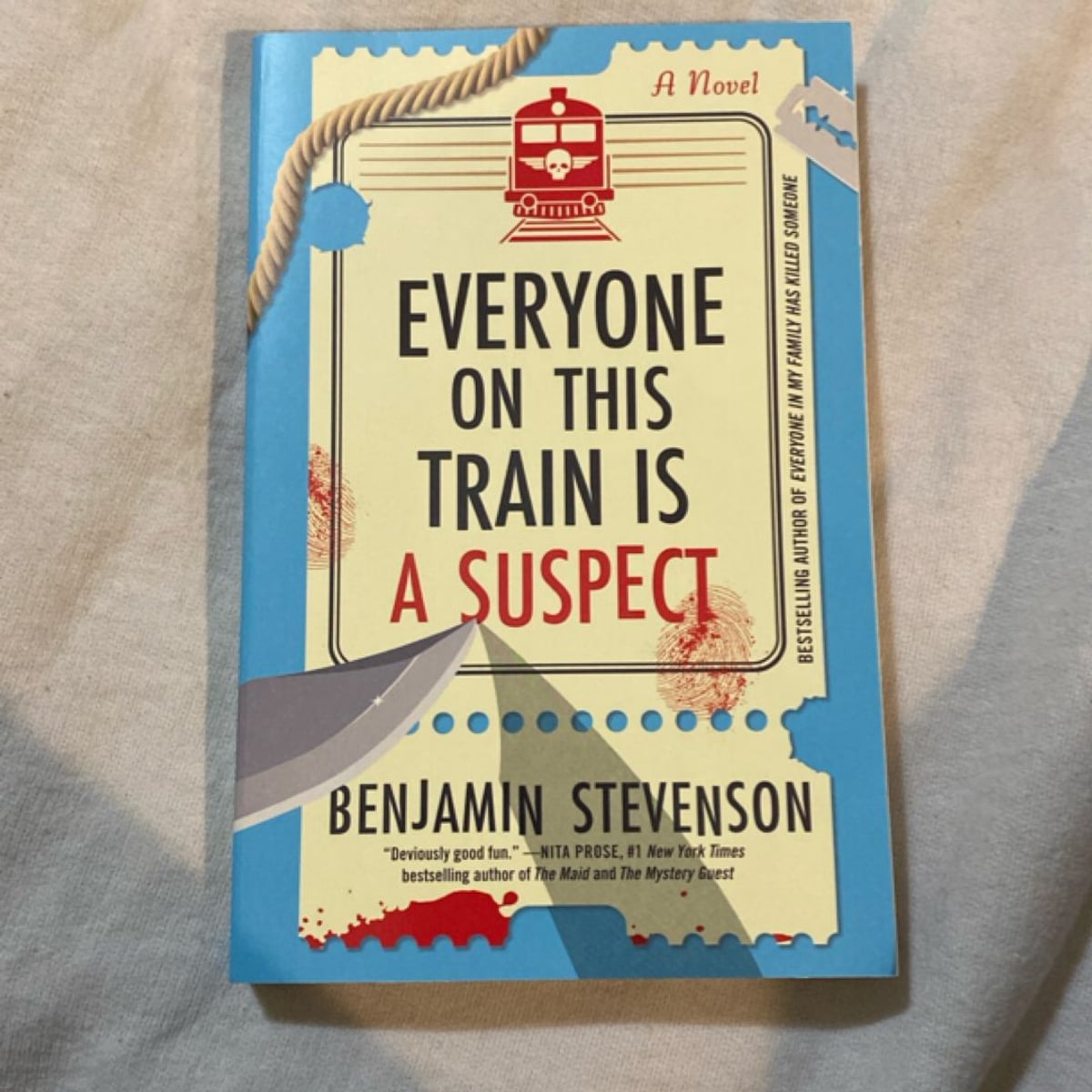 Everyone on This Train Is a Suspect by Benjamin Stevenson, Paperback ...