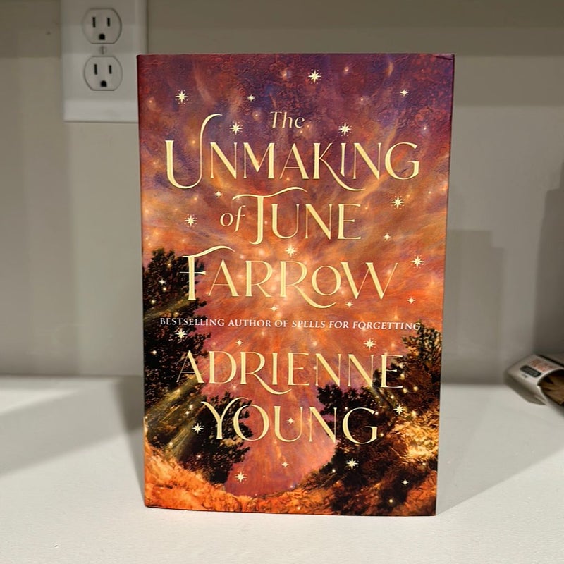 The Unmaking of June Farrow Fairyloot Special Edition by Adrienne Young ...