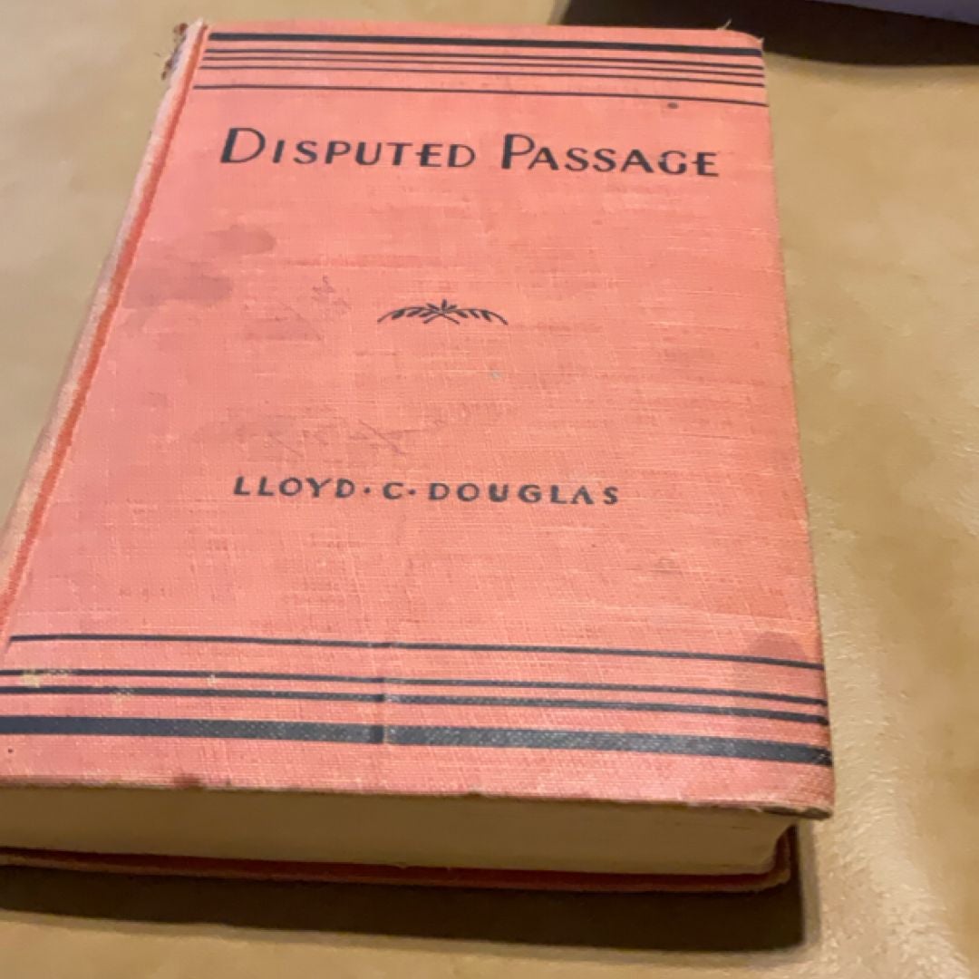 Disputed passage by Douglas, Hardcover | Pangobooks