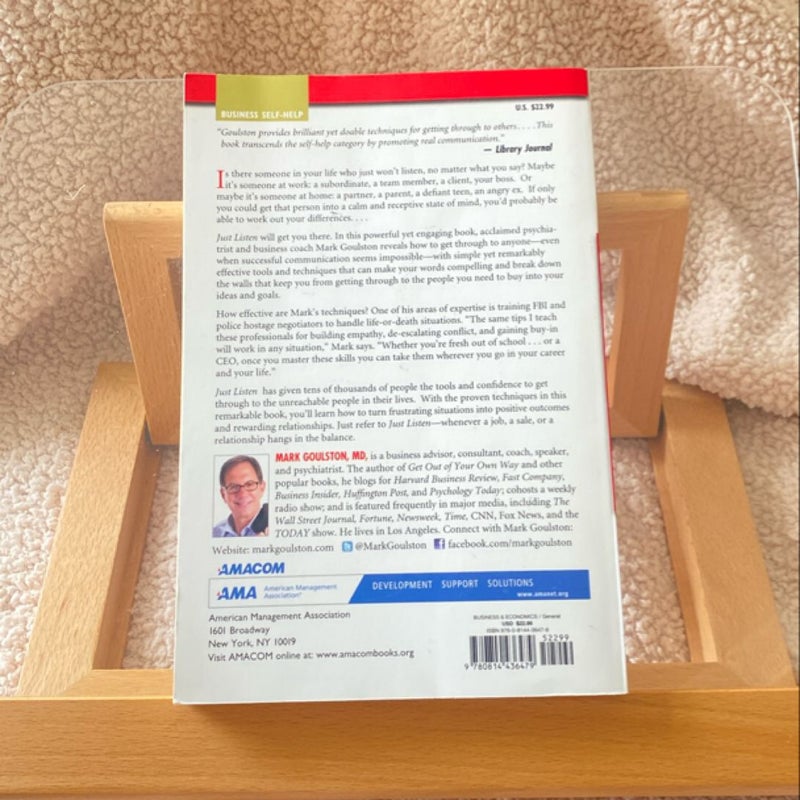 Just Listen by Mark Goulston; Keith Ferrazzi, Paperback | Pangobooks