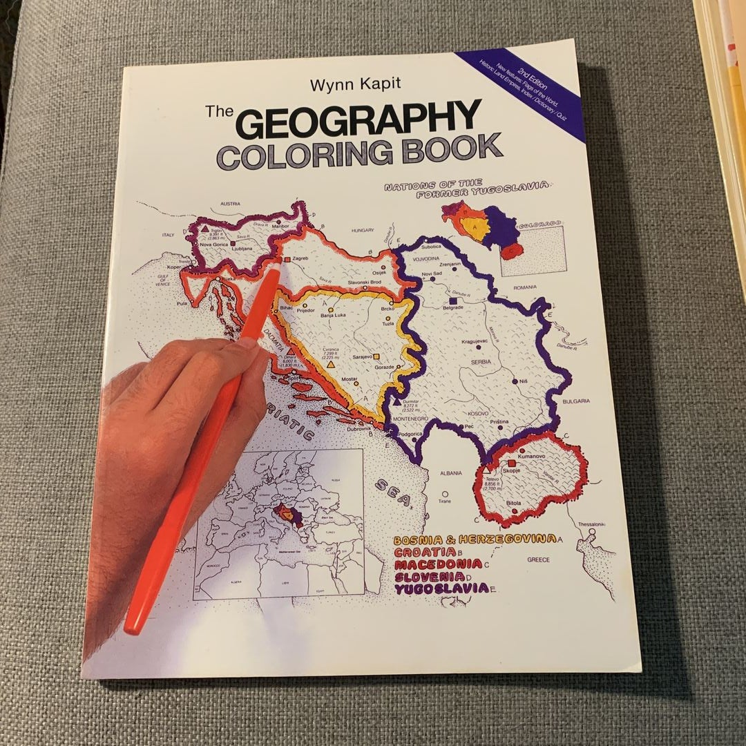 Geography Coloring Book