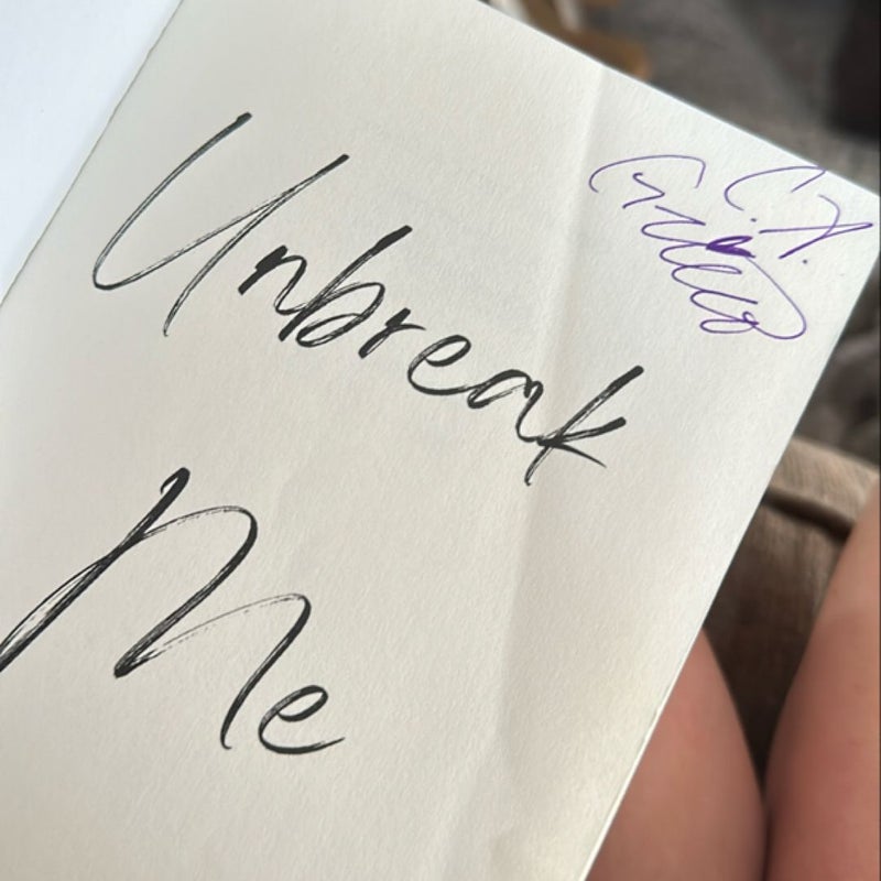 Unbreak Me by C.A. Grieco , Paperback | Pangobooks