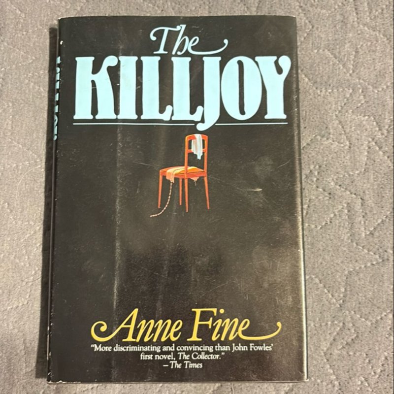 FIRST EDITION: The Killjoy by , Hardcover | Pangobooks