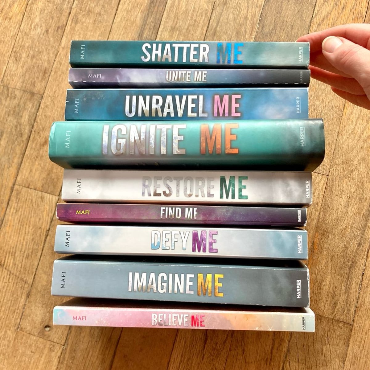 Shatter Me Series (complete series - 9 books) by Tahereh Mafi ...