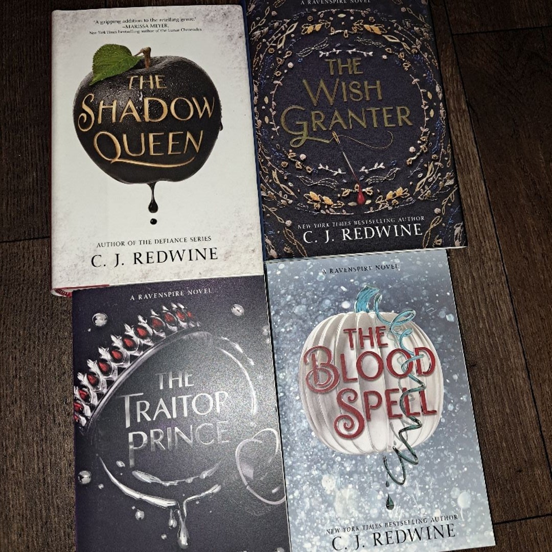 Shadow Queen, Traitor Prince, Blood Spell & Wish Granter by CJ Redwine ...