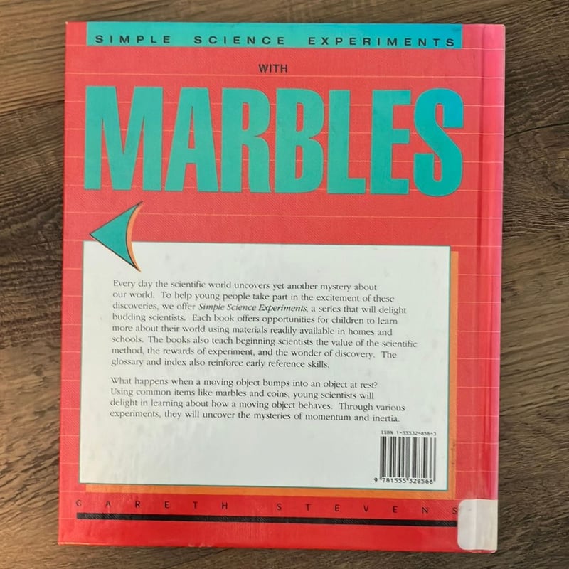 Simple Science Experiments with Marbles by Eijo Orii, Hardcover ...