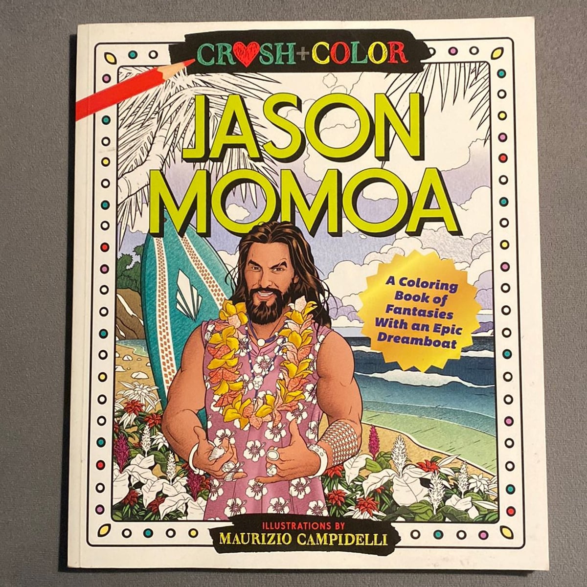 Crush and Color: Jason Momoa by Maurizio Campidelli