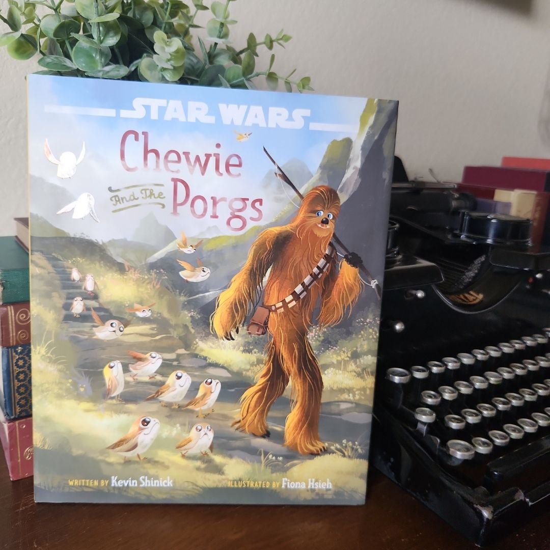Star Wars: the Last Jedi Chewie and the Porgs by Kevin Shinick