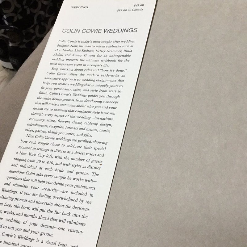 Weddings by Colin Cowie