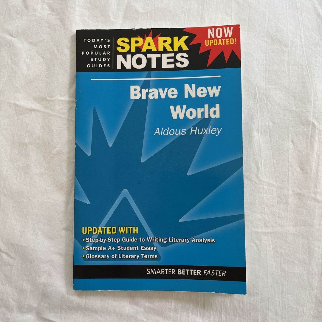 Brave New World SparkNotes Literature Guide by SparkNotes, Aldous Huxley