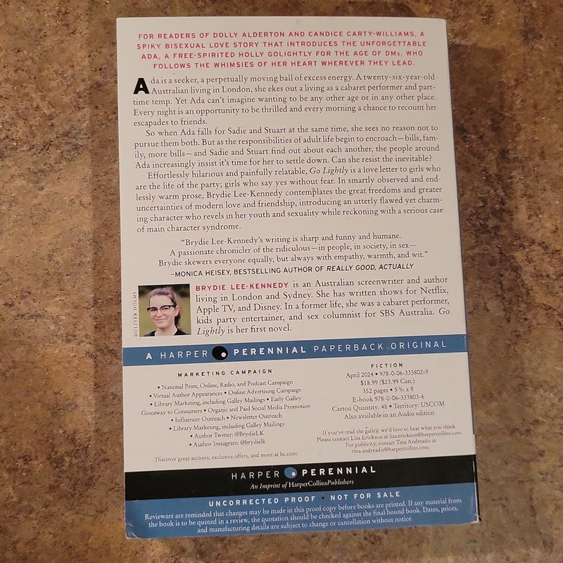 Go Lightly by Brydie Lee-Kennedy, Paperback | Pangobooks