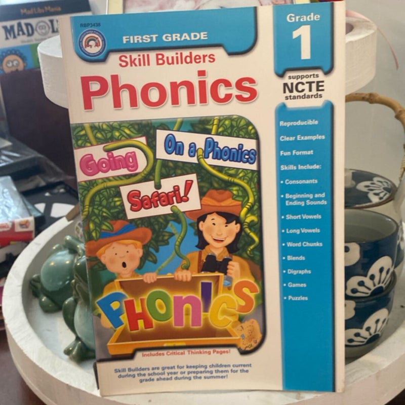 Phonics First Grade by Rainbow Bridge Publishing Staff