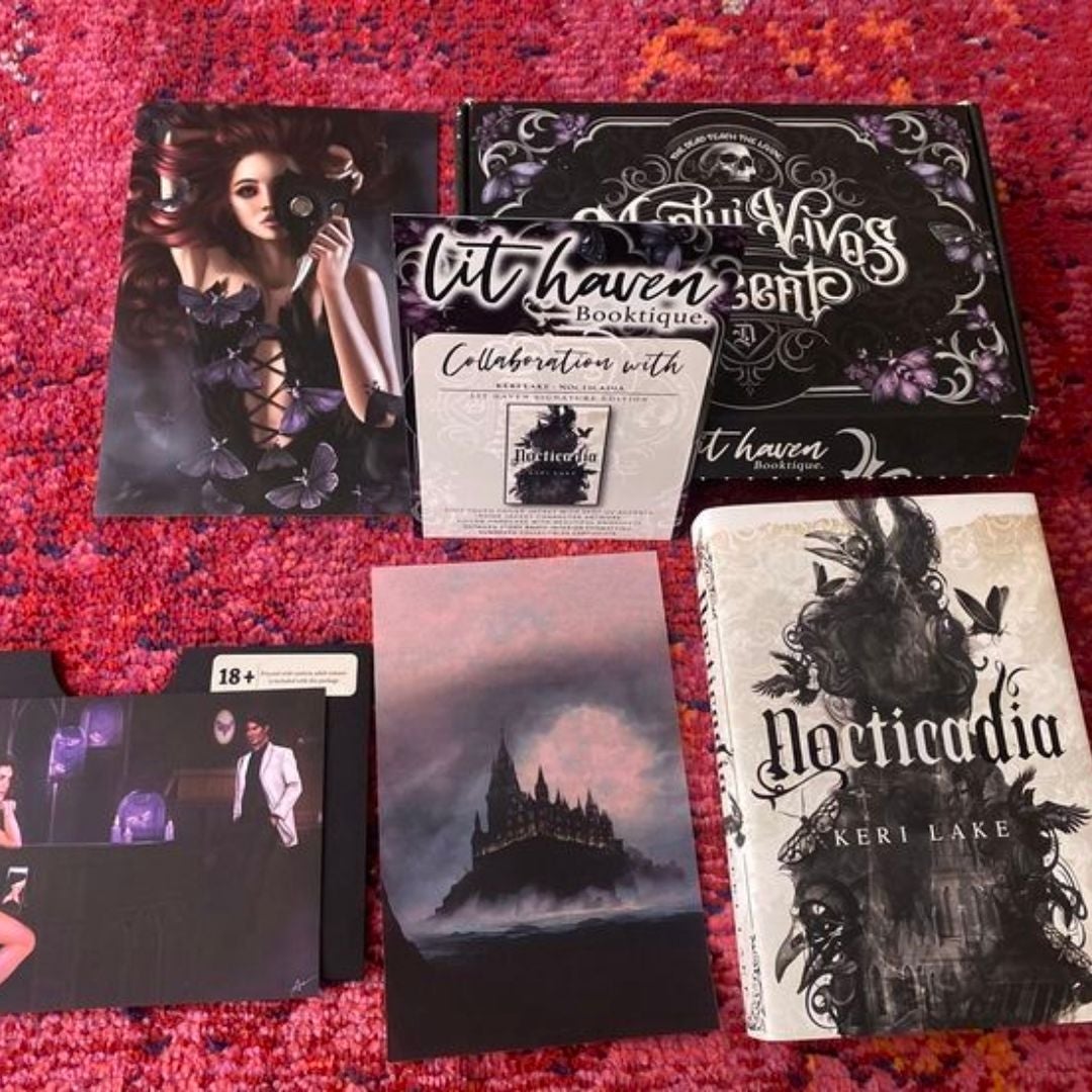 Nocticadia Lit Haven Signed Special Edition by Keri Lake, Hardcover ...