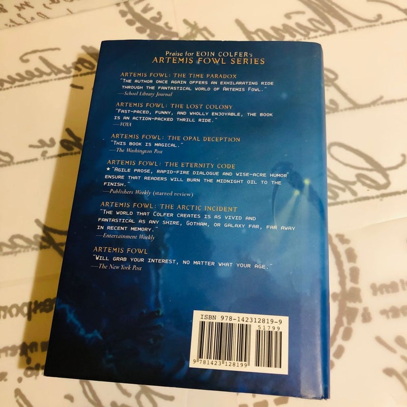 Artemis Fowl the Atlantis Complex by Eoin Colfer, Hardcover | Pangobooks