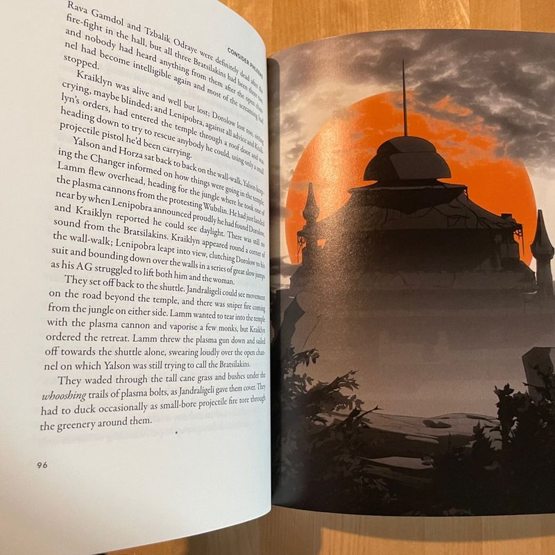 Consider Phlebas by Ian M. Banks (The Folio Society Illustrated Edition ...