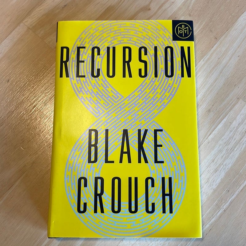 Recursion by Blake Crouch, Hardcover | Pangobooks