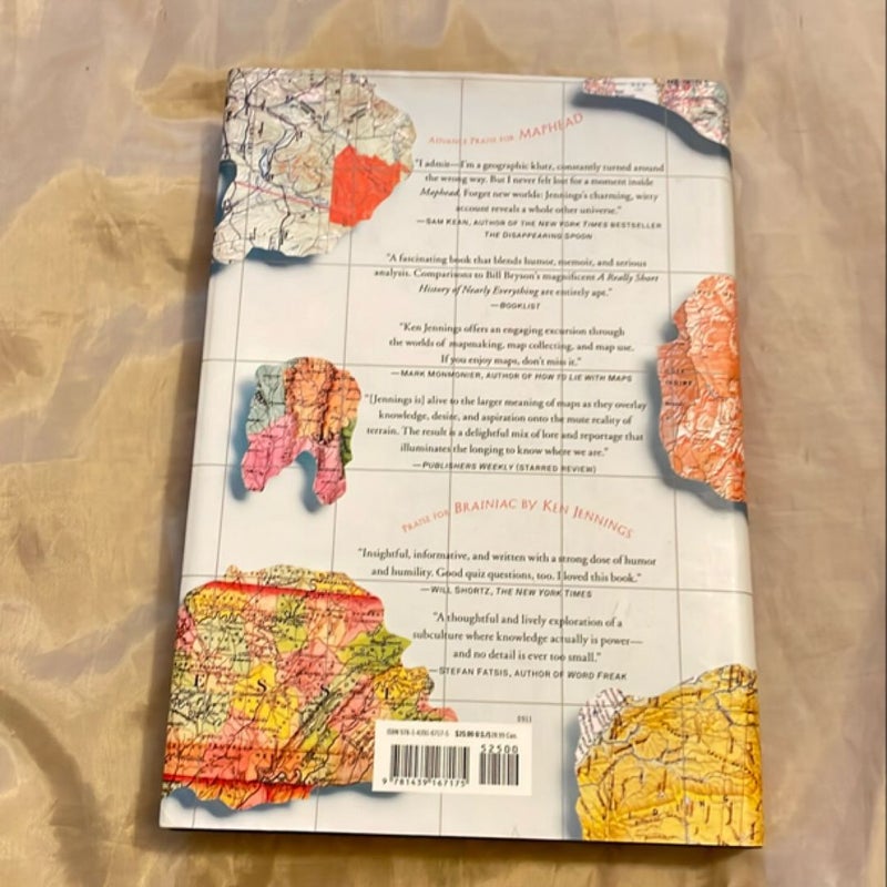 Maphead by Ken Jennings, Hardcover | Pangobooks