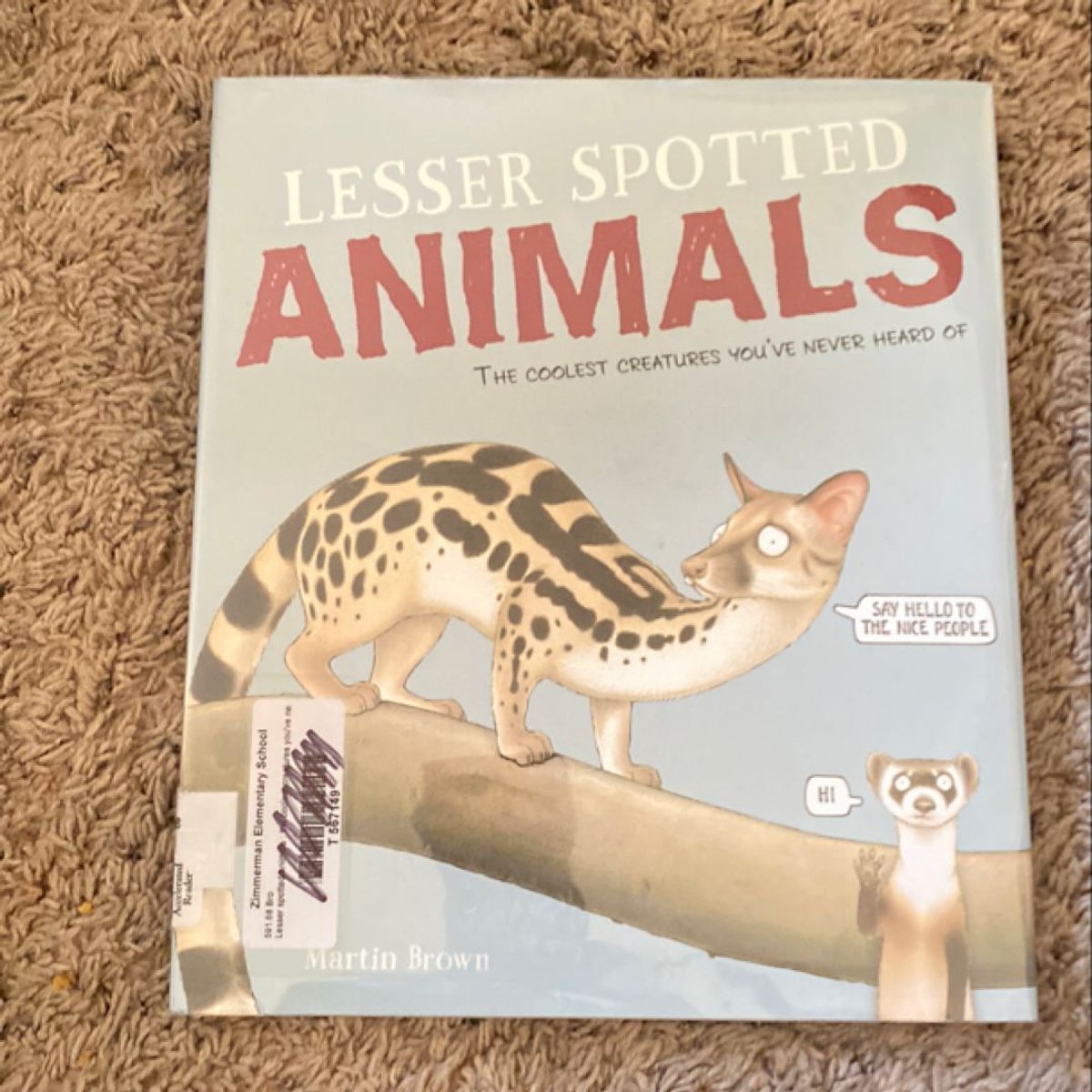 Lesser Spotted Animals by Martin Brown