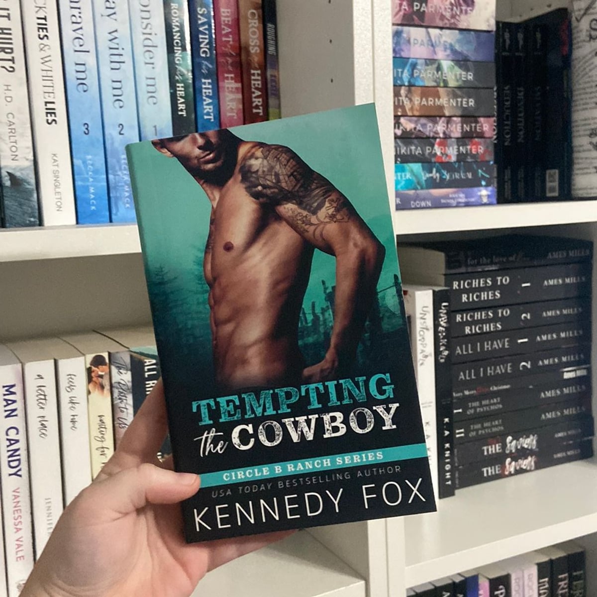 Tempting the Cowboy by Kennedy Fox