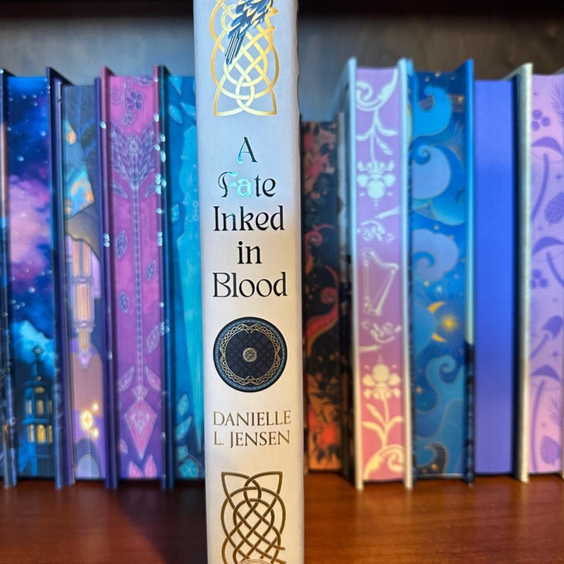 A Fate Inked in Blood Danielle Jensen Fairyloot Special Edition by ...