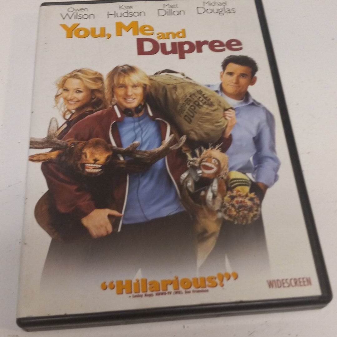 You,Me and Dupree by Owen Wilson, Kate Hudson, Matt Dillon , Paperback ...