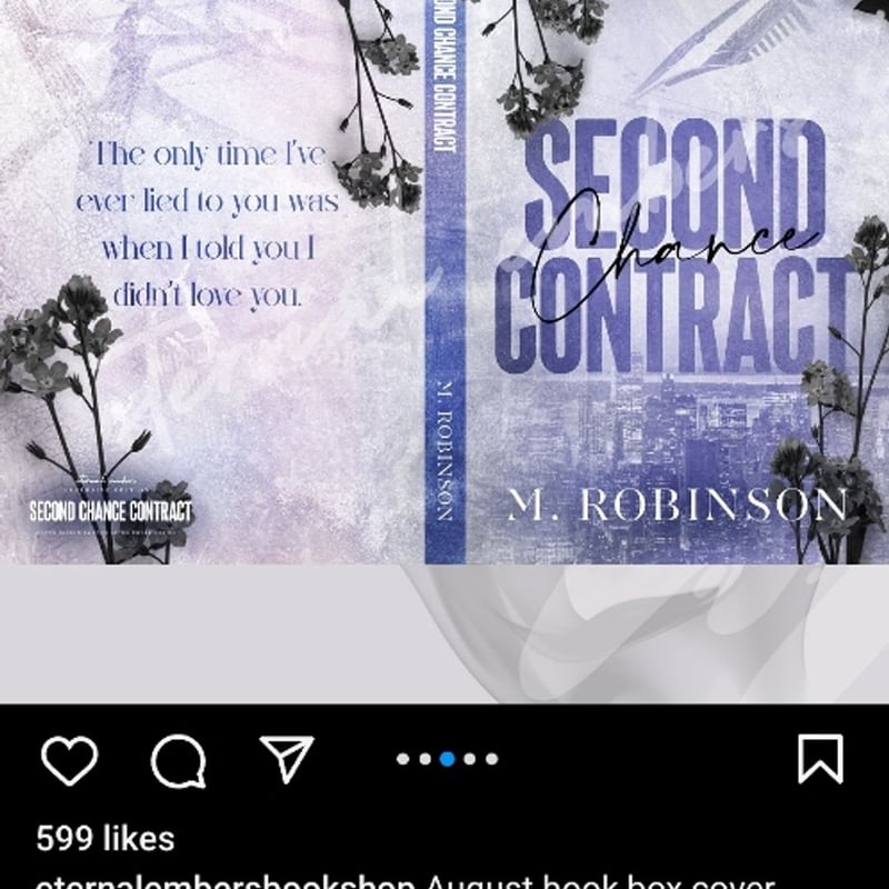 Second Chace Contract by M Robinson, Paperback | Pangobooks