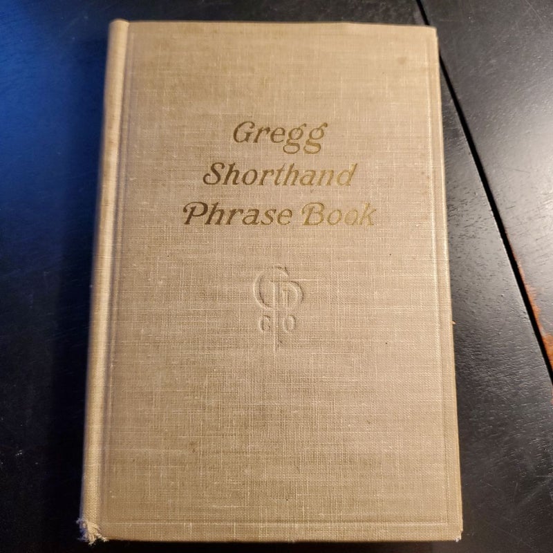 Gregg Shorthand phrase book by Gregg, Hardcover | Pangobooks
