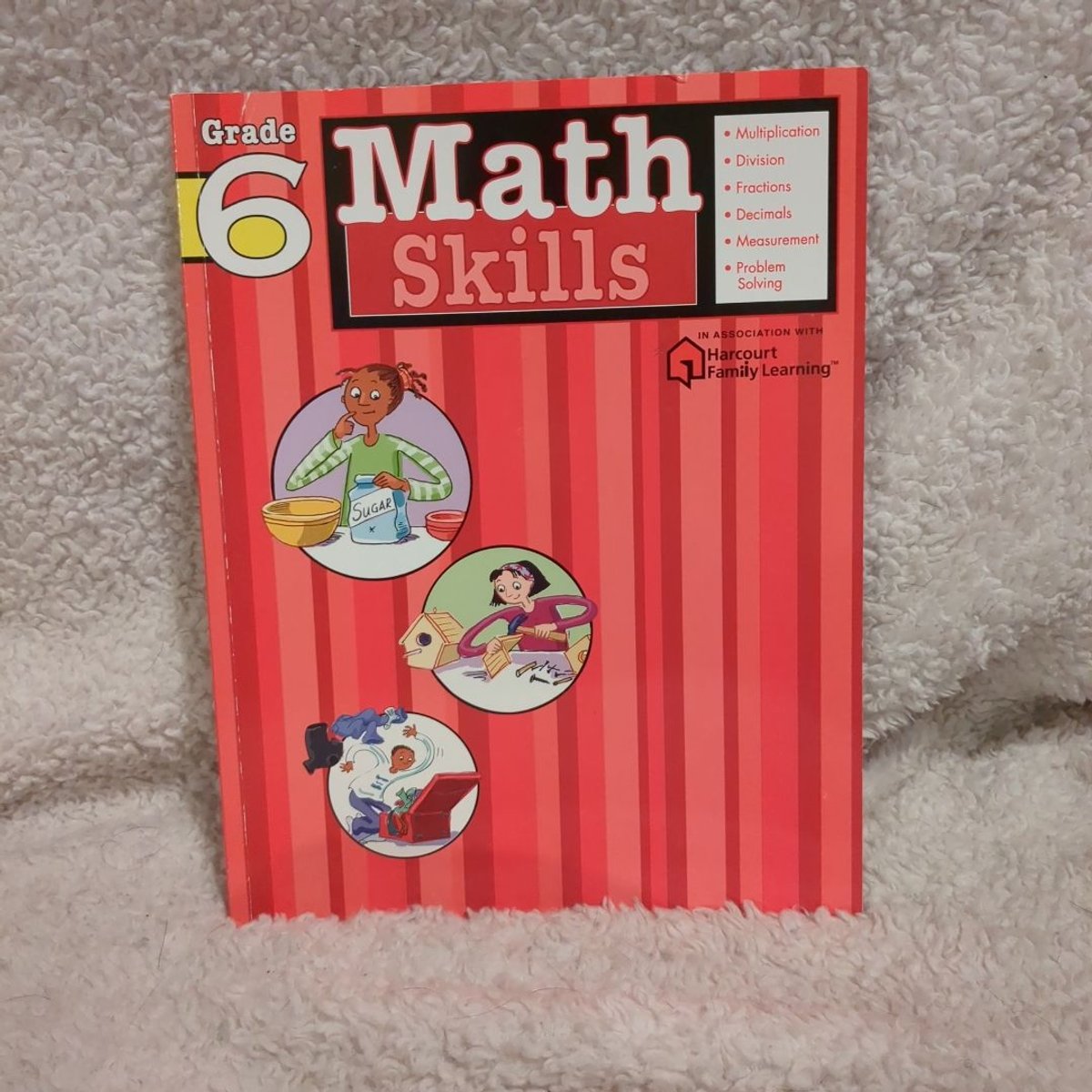 Flash Kids Workbook: Grade 6 Math by Flash Kids Editors