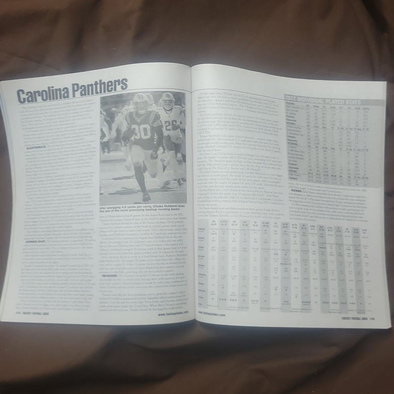Fantasy Football Index by Fantasy Index Magazines, Paperback | Pangobooks