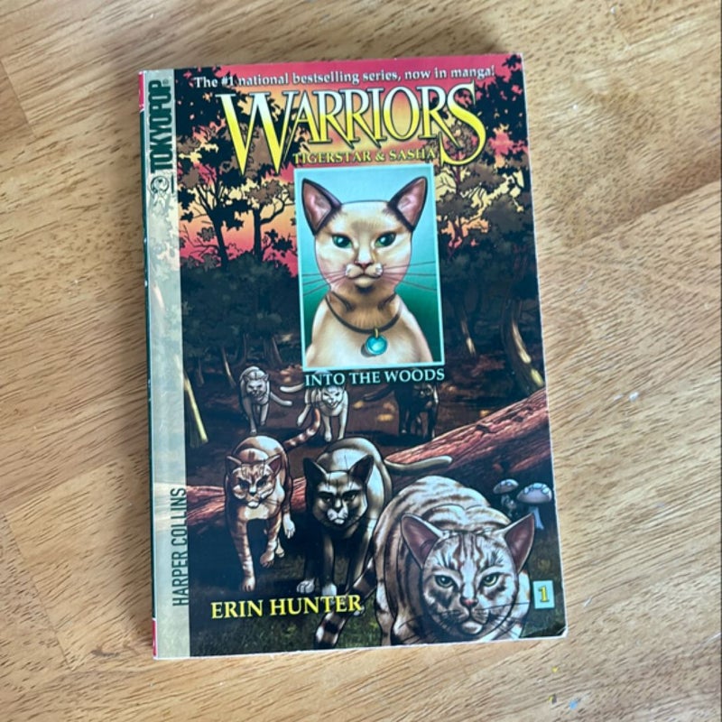Warriors Manga: Tigerstar and Sasha #1: into the Woods by Erin Hunter