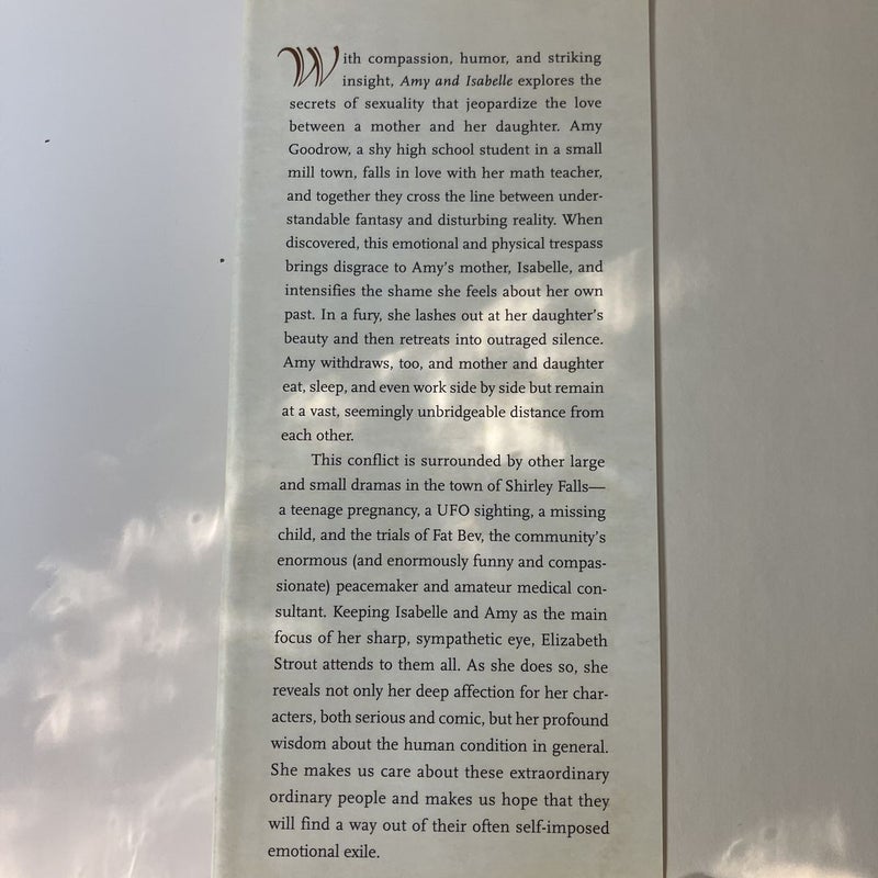 Amy and Isabelle by Elizabeth Strout, Hardcover | Pangobooks