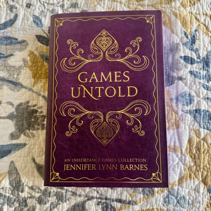 Games Untold FAIRYLOOT EDITION by Jennifer Lynn Barnes, Hardcover ...