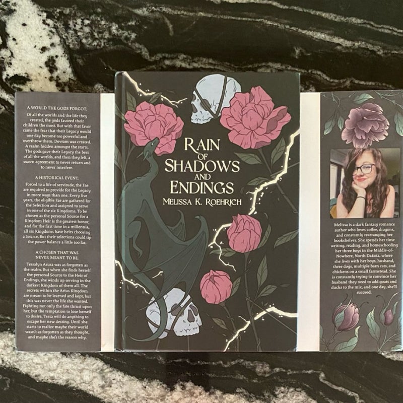 Faecrate Rain of Shadows and Endings by Melissa Roehrich by Melissa K ...