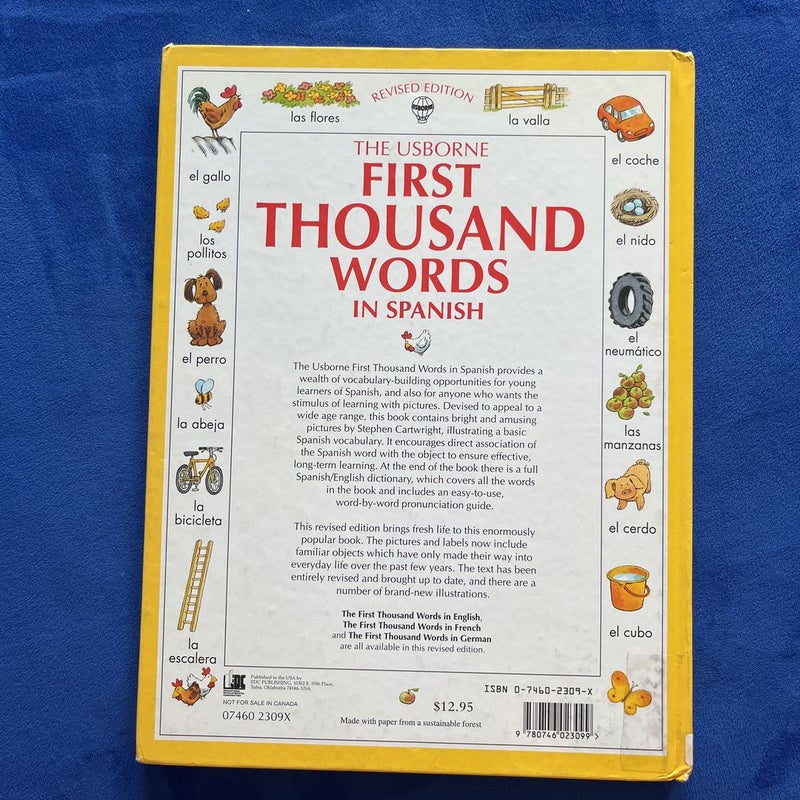 First Thousand Words by Heather Amery, Hardcover | Pangobooks