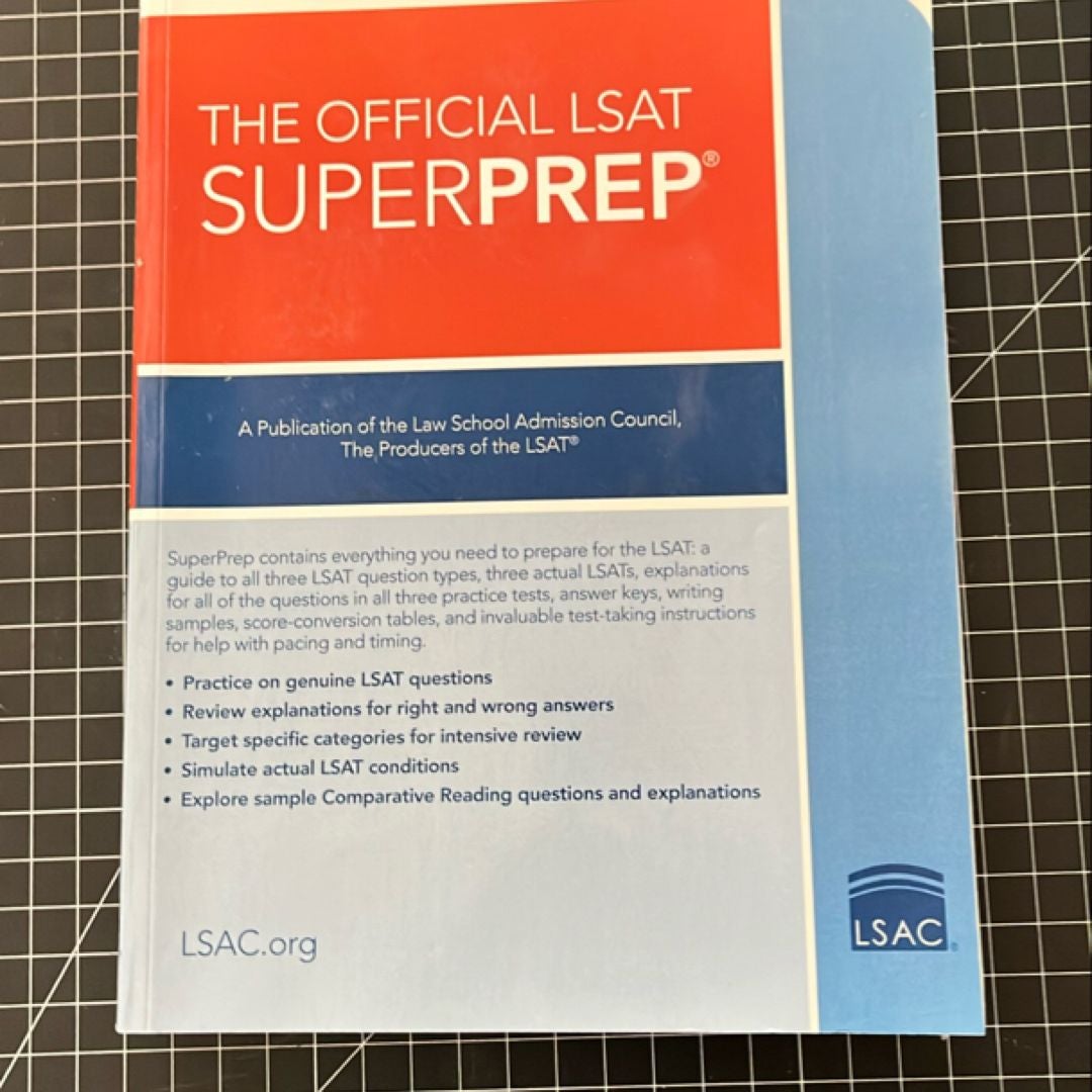 The Official LSAT SuperPrep by Law School Admission Council