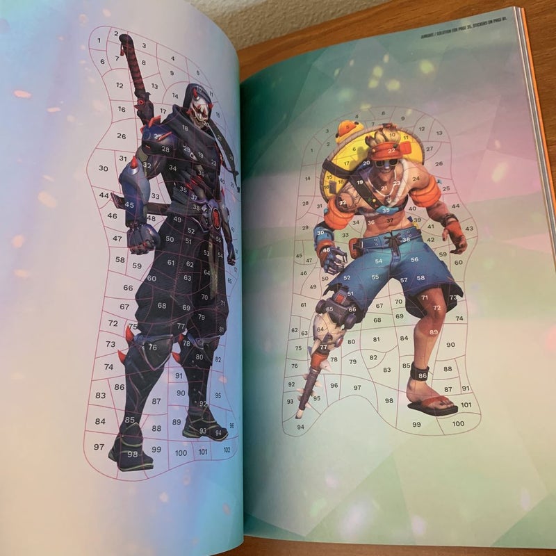 Overwatch Sticker Art Puzzles by Editors of Thunder Bay Press ...