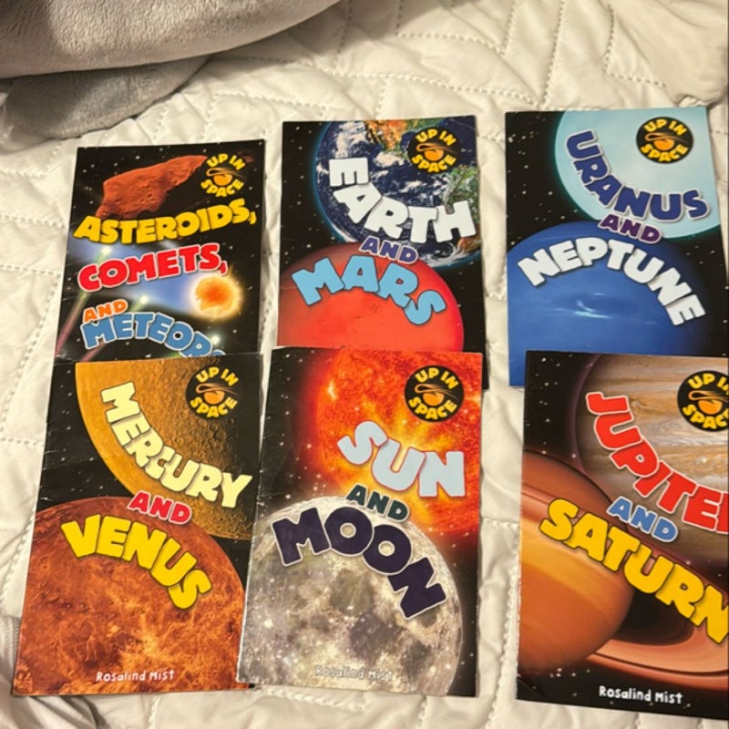 Scholastic Clubs - Solar system 6 bk Set by Rosalind Mist