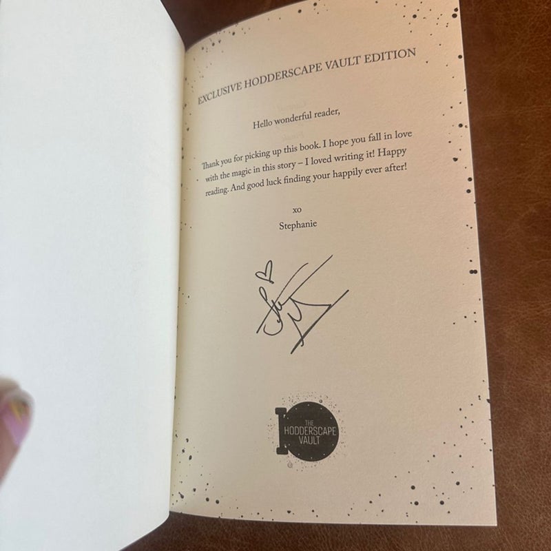 Once upon a broken heart signed special edition by Stephanie garber , Hardcover | Pangobooks