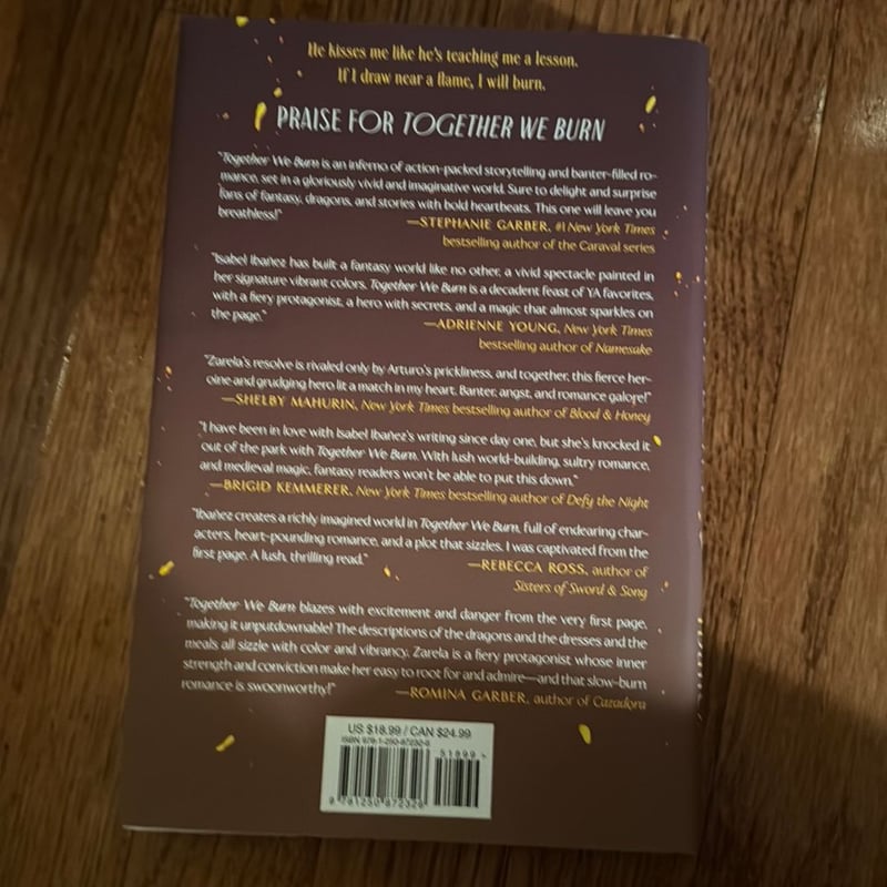 Together We Burn by Isabel Ibanez, Hardcover | Pangobooks