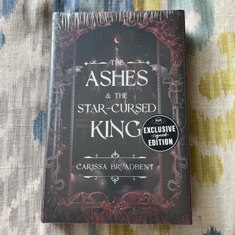 The Ashes & The Star-Cursed King by Carissa Broadbent, Hardcover ...